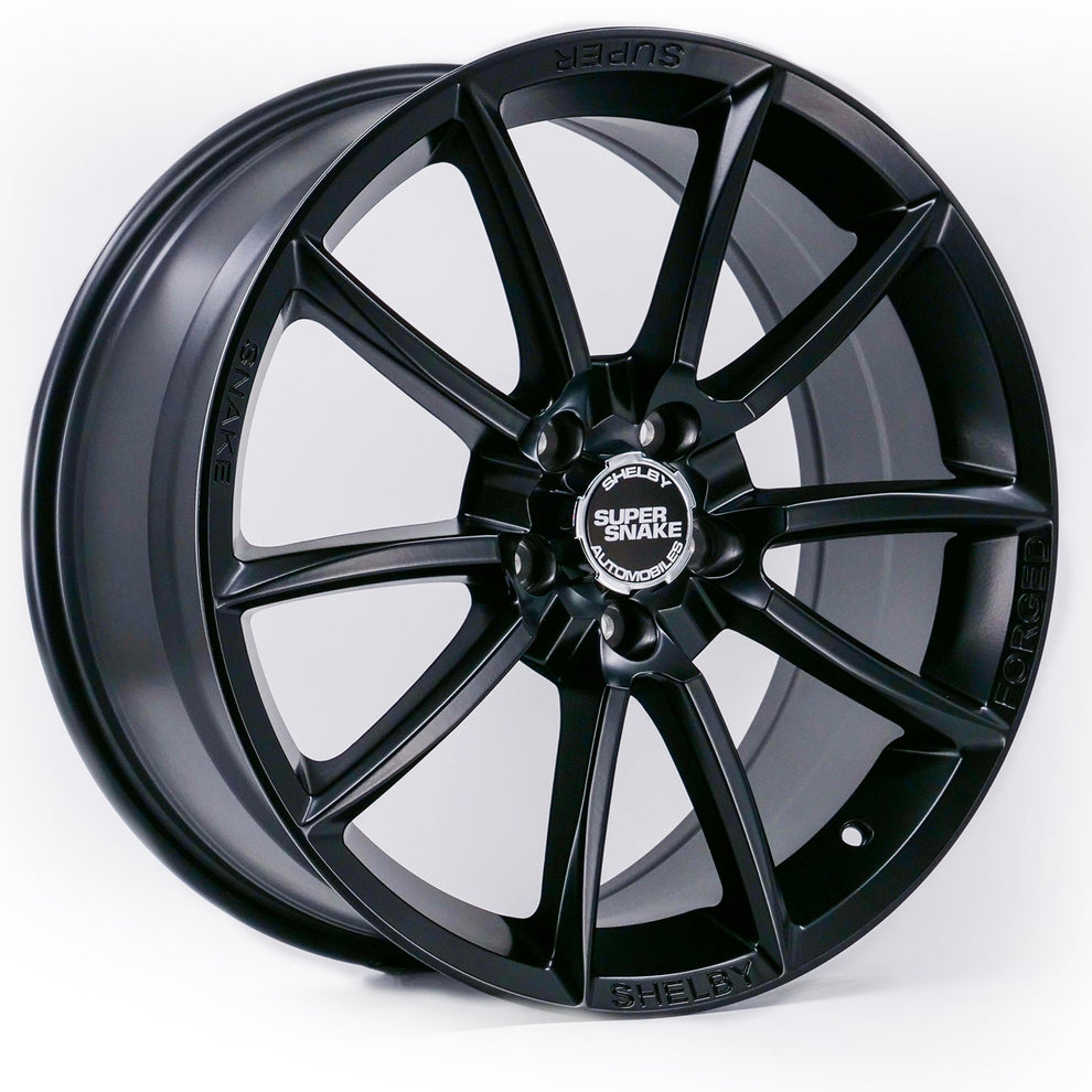 Ford Mustang Shelby Wheels 19 x 9.5 5x114.3 Set of 4 Matte Black ...